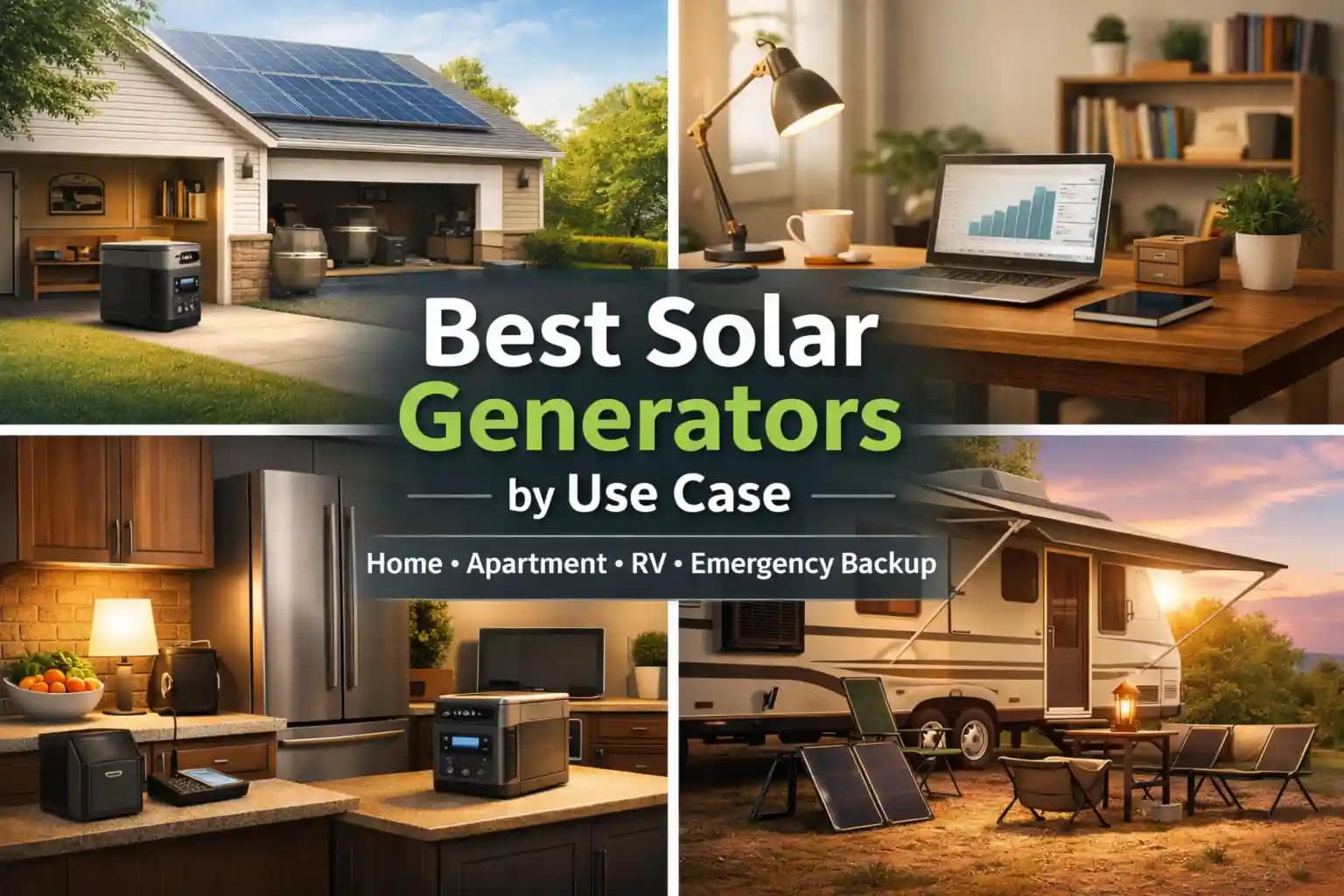 Best Solar Generators by Use Case | Home, Apartment, RV & Backup Power ...